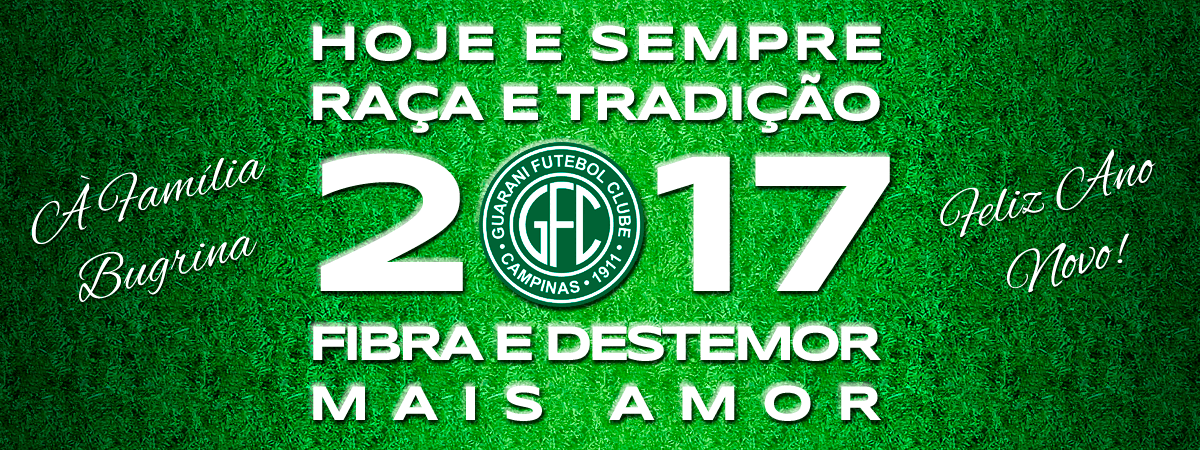 Feliz Ano Novo Torcida Bugrina - Guarani Futebol Clube