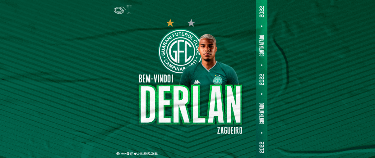 Bugre fecha contratação do zagueiro Derlan para 2022 - Guarani Futebol ...