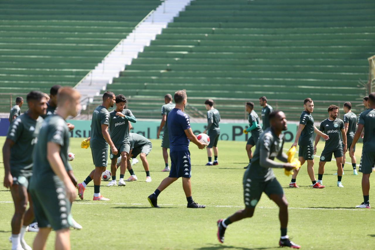 Guarani faz último treino antes de viagem para estreia na Copa do ...