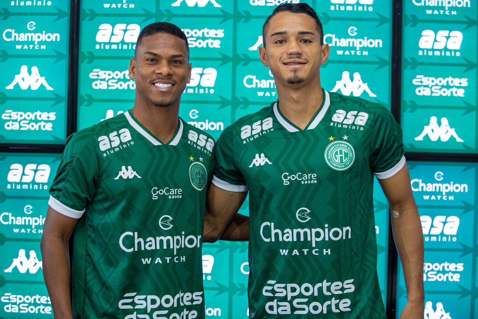 Lucas Araújo e Lucas Silva são apresentados no Guarani - Guarani Futebol Clube